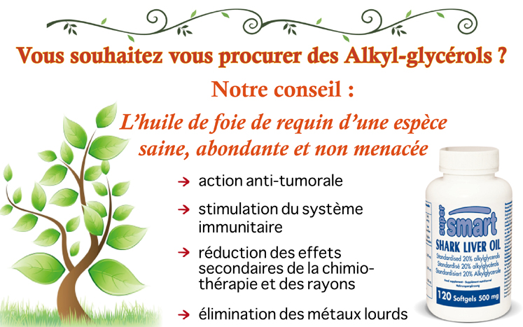 Alkyl-glycérols - Wiki-Bio